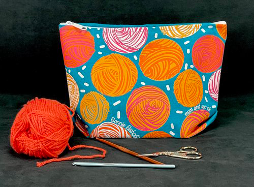 Ball of Yarn Zip Pouch – Personal Threads Boutique
