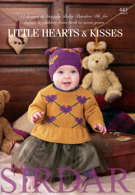 Sirdar 443 Little Hearts & Kisses – Personal Threads Boutique