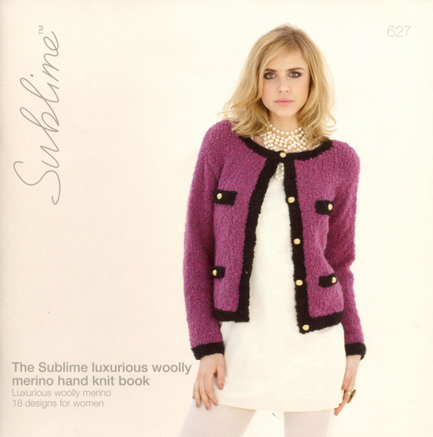 Sublime #627 The Sublime Luxurious Woolly Merino Hand Knit Book ...